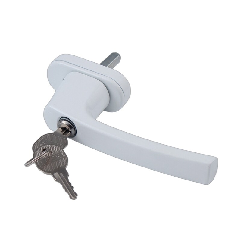 Aluminium Window Handle set Balcony Door Handle Child Lock with Key ...