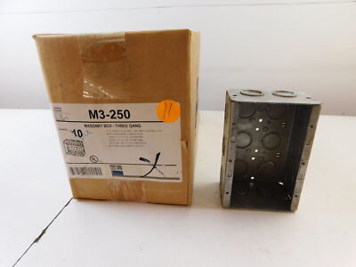 Emerson NSB M3-250 Outlet Boxes/Covers/Accessories Masonry Box EA | eBay