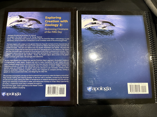 Apologia Zoology 2 Text and Workbook - Swimming Creatures of the Fifth ...