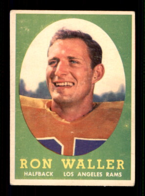 1958 Topps #72 Ron Waller | eBay