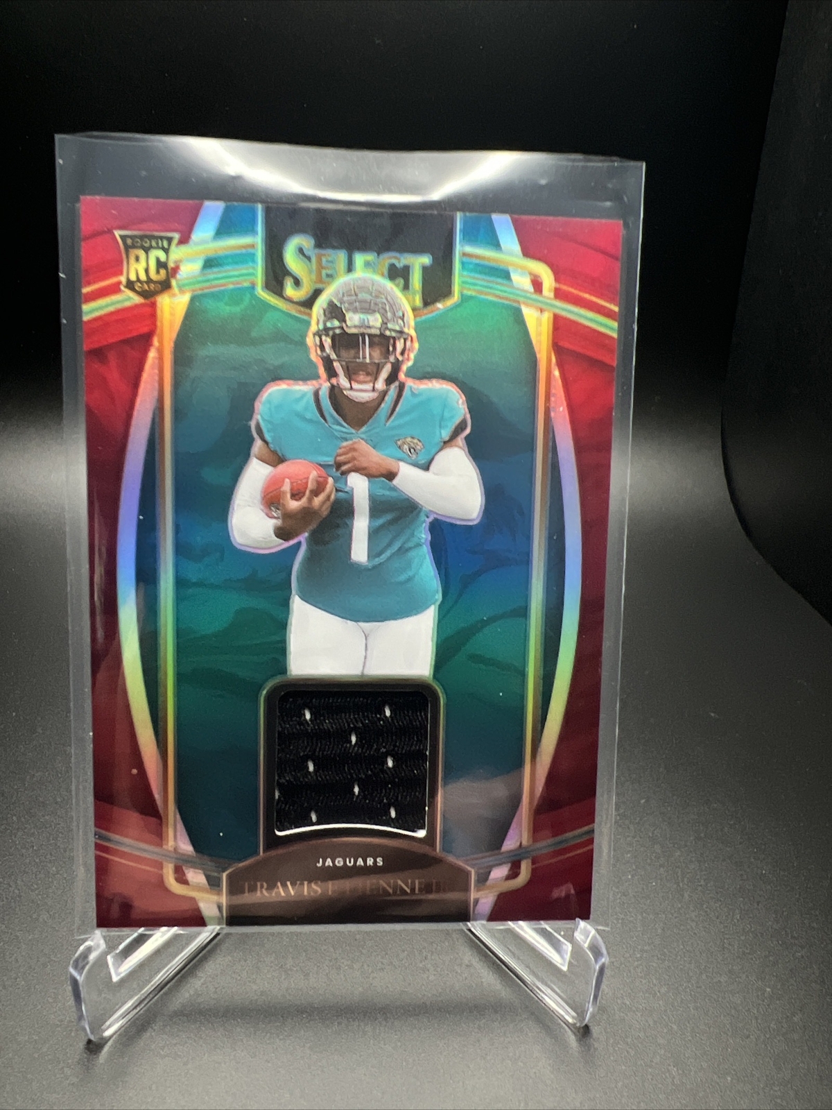 2021 Panini Select Travis Etienne Jr. Patch Rookie RC #RSW-TET Jaguars ...