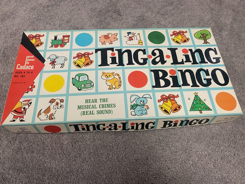 Ting A Ling Bingo Holiday Game - SEALED - Vintage 1968 by Cadaco | eBay