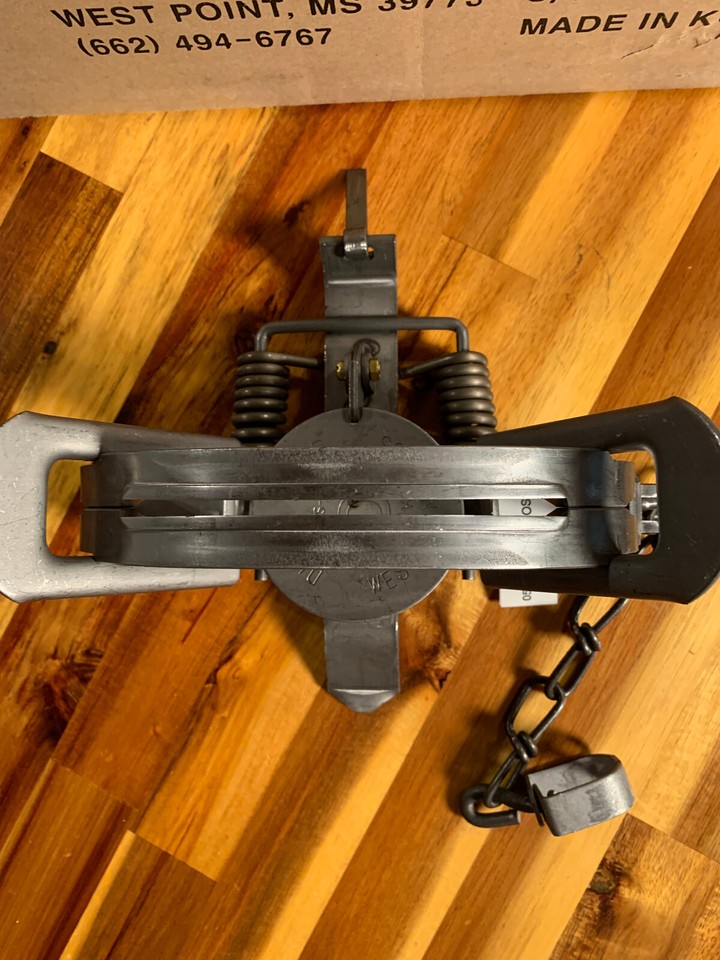 1 New Duke # 3 OS OFFSET Coil Spring Leghold Trap $18.00 with FREE ...