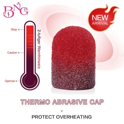 Thermal Abrasive Sanding Block Caps -Pedicure Electric Nail Drill Cap W ...