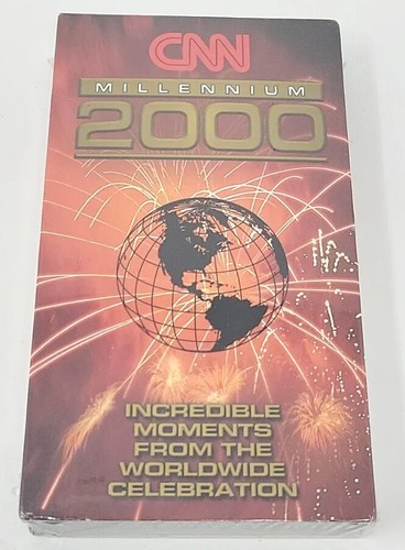 SEALED CNN Millennium 2000 VHS Video Worldwide Celebration New Years ...