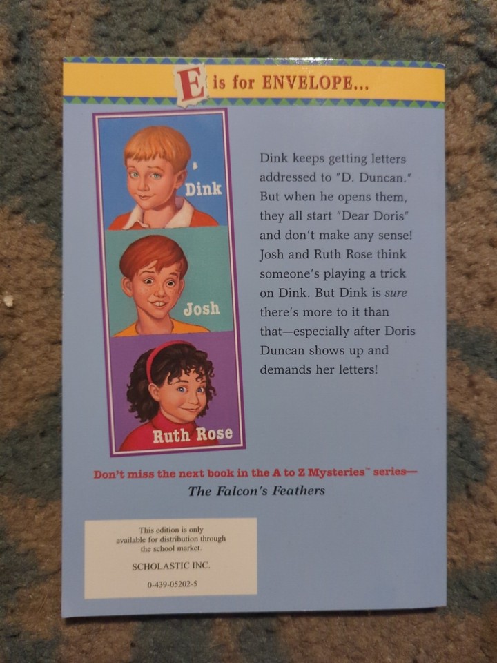 A to Z Mysteries: the Empty Envelope Mass Market Paperbound Ron R ...