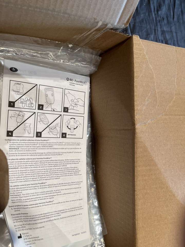 PureWick External Urination catheters For Males (non Prescription) | eBay