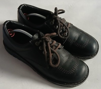 WOMENS KICKERS BLACK LEATHER LACE UP SHOES. SIZE UK 7 | eBay UK