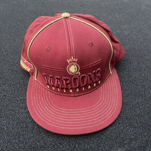 QLD Queensland Maroons State Of Origin Hat Cap Adjustable Rugby NRL ...