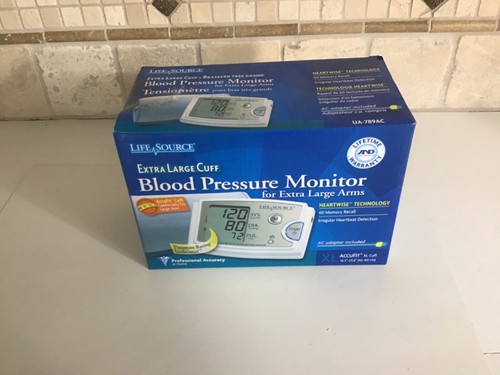 LifeSource UA-789AC Blood Pressure Monitor - XL Cuff for sale online | eBay
