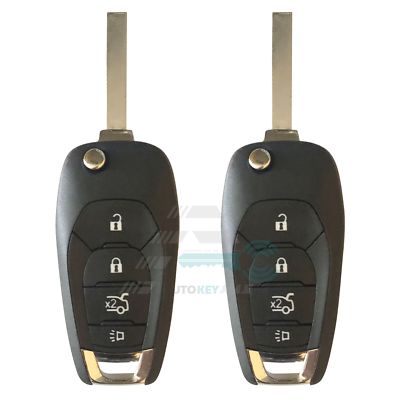 2X Keyless Entry Remote Car Key Fob for 2016 2017 2018 Chevrolet Cruze ...