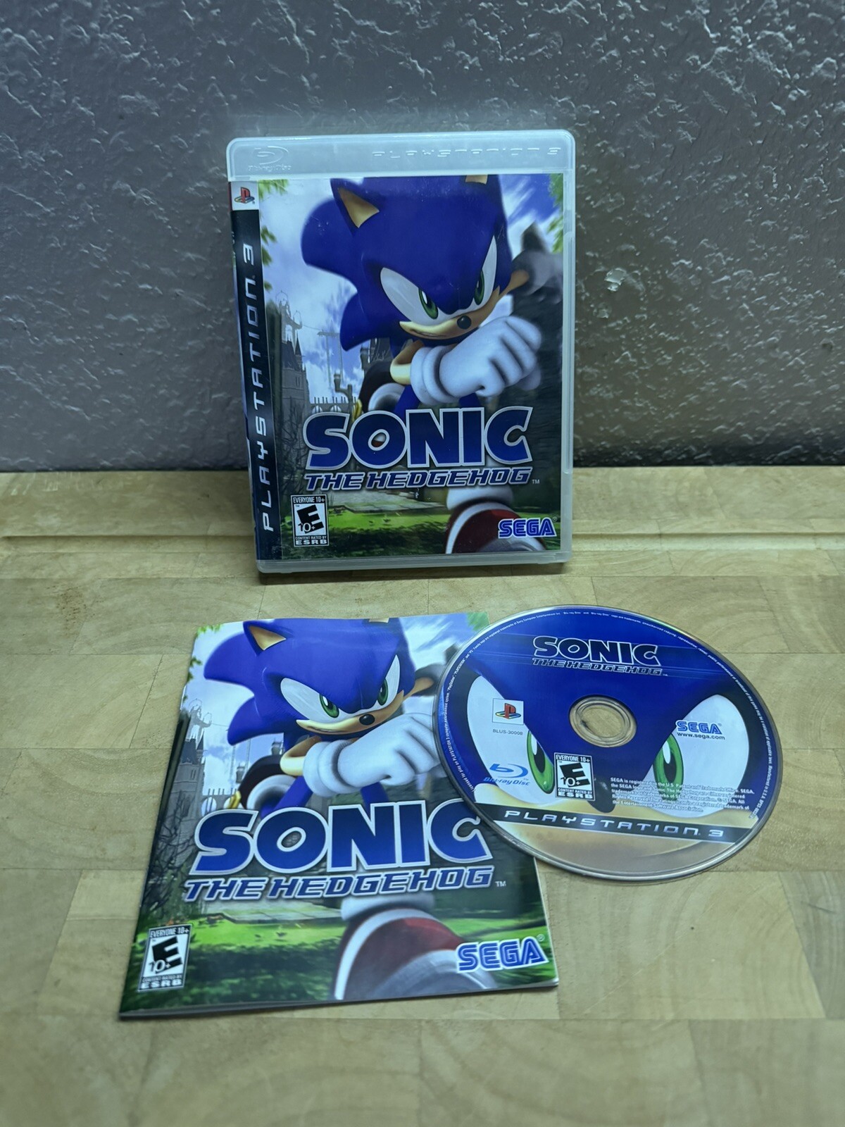 Sonic the Hedgehog (Sony Playstation 3, 2006) PS3 - Complete CIB w ...