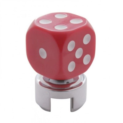 Red Dice 13/15/18 Speed Gearshift Knob w/ Adapter | eBay