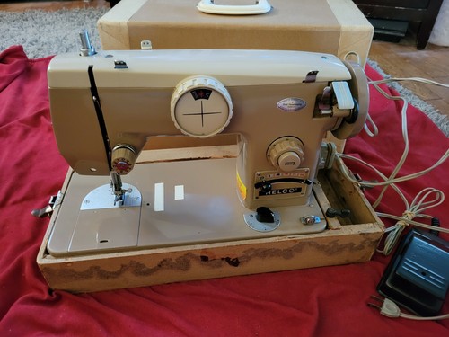 VINTAGE Nelco Sewing Machine ZBB-1 TESTED WORKS GREAT | eBay
