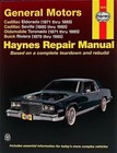 RIVIERA MANUAL BUICK SERVICE REPAIR SHOP HAYNES BOOK CHILTON 1979-1985 ...