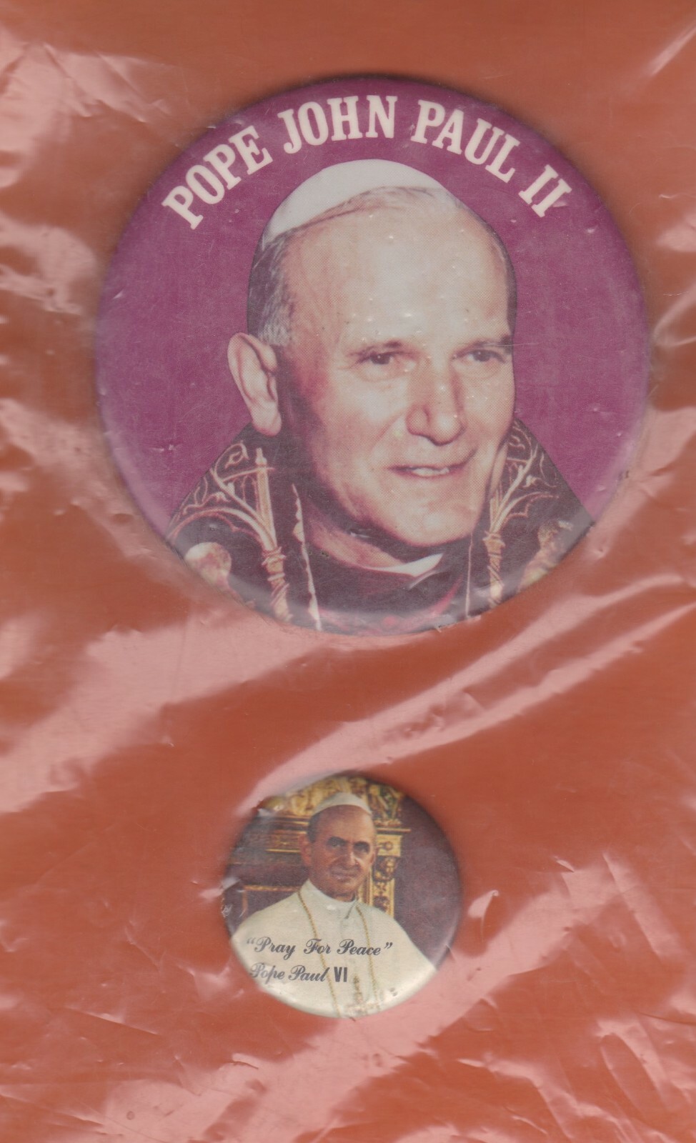 PAPAL LOT OF SEVEN ITEMS CONSISTING OF FIVE FLAGS AND TWO PINS | eBay