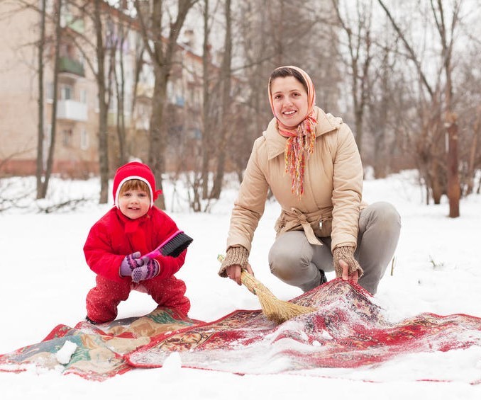 Plastic Dust Beater for Carpets Rugs Mats Cleaner Duster Outdoor Beat ...