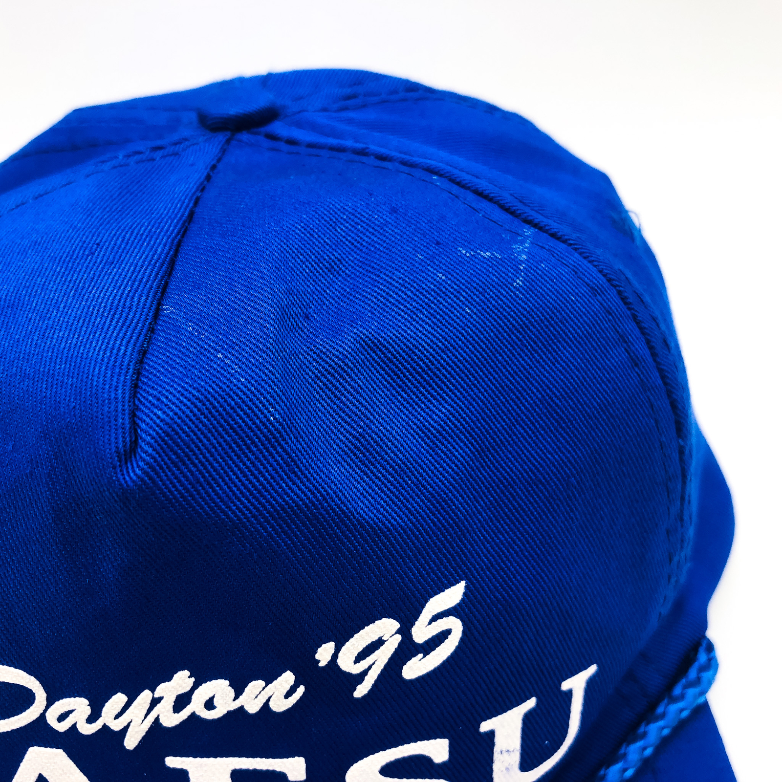 Vintage Yaesu Trucker Hat Snapback Ham Radio Dayton Ohio 1995 Blue ...