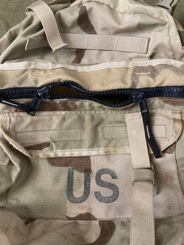 US Army DCU Desert Camo Assault Pack MOLLE Backpack Surplus 3 Day ...