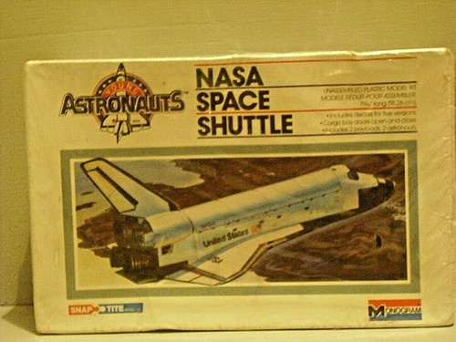Monogram Nasa Space Shuttle Young Astronauts snap tite kit no.5905-1000 ...