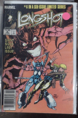LONGSHOT # 6 1996 MARVEL DISNEY MOJO SPIRAL ARTHUR ADAMS NEWSTAND ...