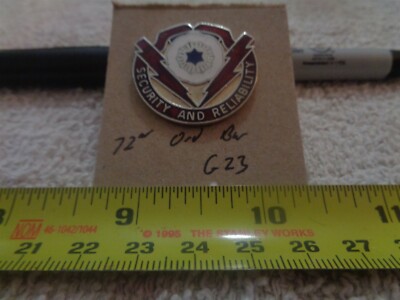 72nd Ordnance Battalion G23 Unit Crest, DI, DUI (DRAW#S14) | eBay