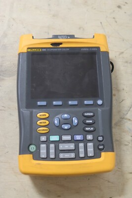 Fluke 199C Scopemeter Color Oscilloscope 200MHz 2.5Gs/s In Case | eBay