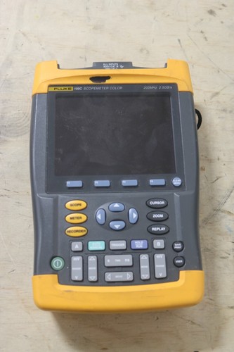 Fluke 199C Scopemeter Color Oscilloscope 200MHz 2.5Gs/s In Case | eBay