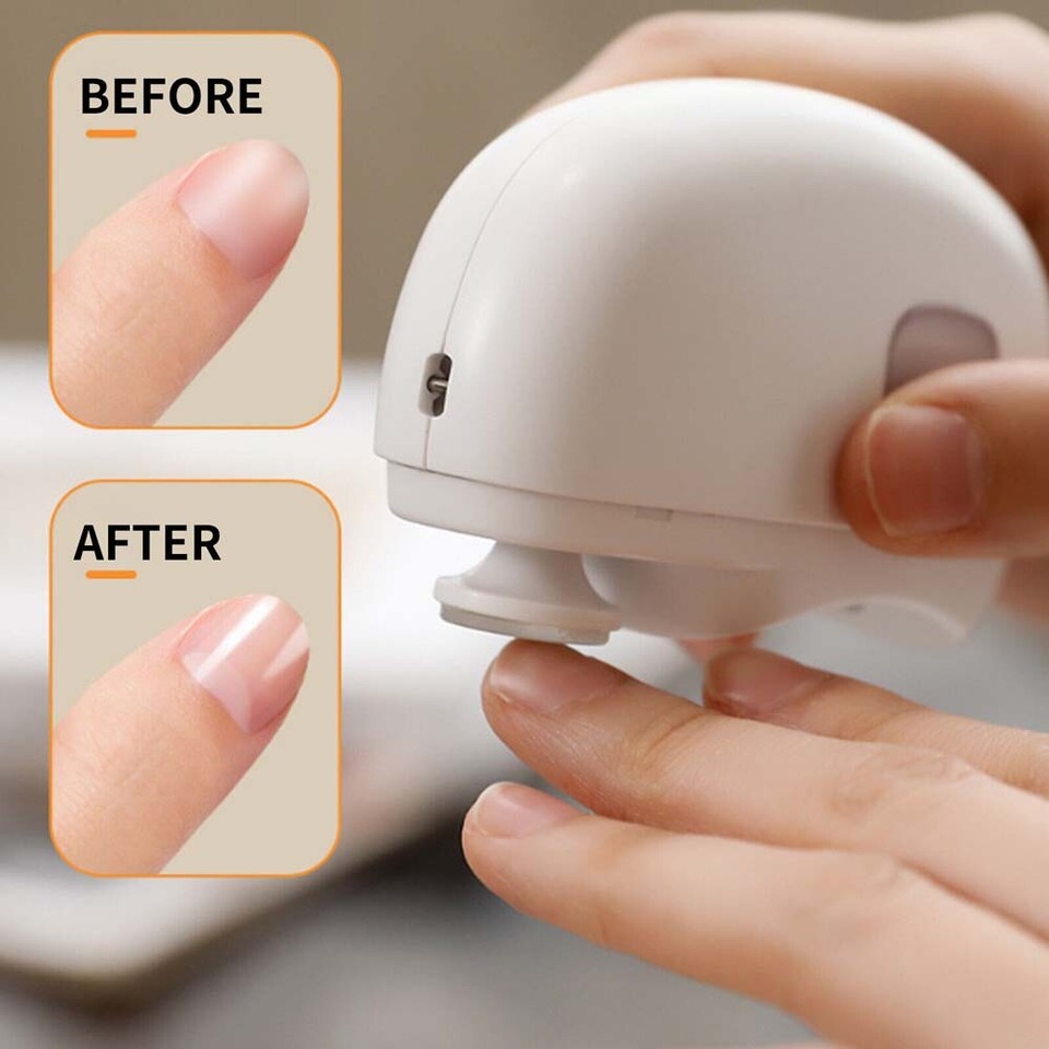 Professional Cutter Pedicure Electric Automatic Nail Clippers Toe Thick ...