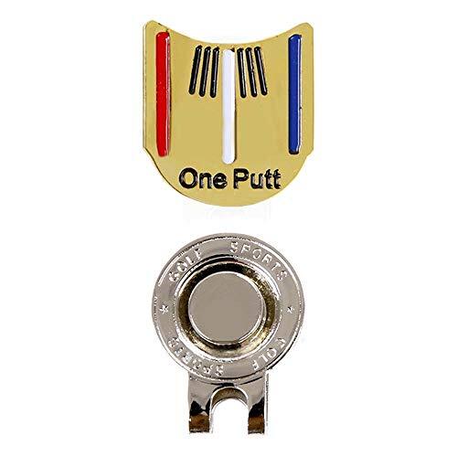 2Pcs Golf Ball Marker Putting Putt Alignment Aiming Tool with One ...