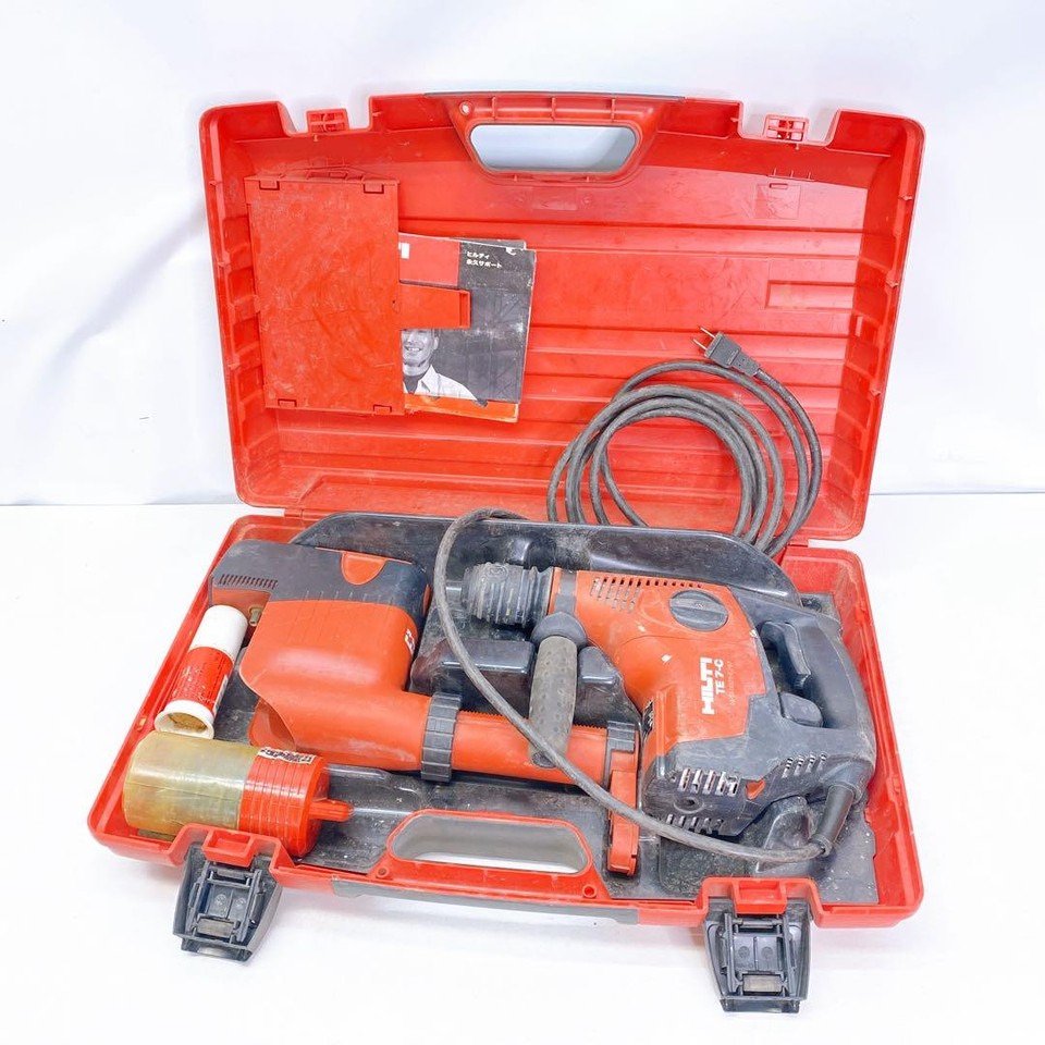 HILTI rotary hammer drill TE7-C Quick‑change TE‑C click SDS‑Plus Japan ...