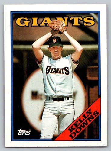 1988 Topps #629 Kelly Downs - San Francisco Giants | eBay