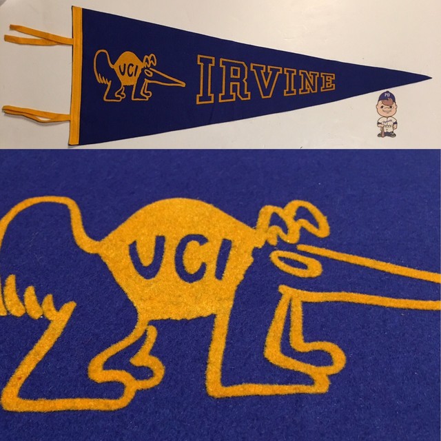 Vintage California Irvine Anteaters UCI UC University Pennant 11.5x30 ...