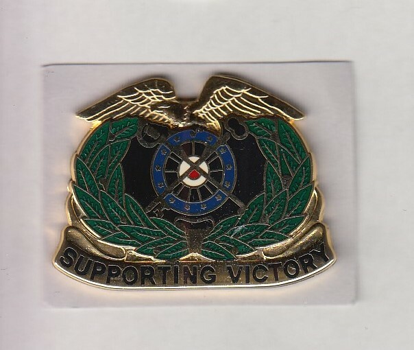 US Army Quartermaster Regimental QM crest DUI badge type 2 c/b V-21 | eBay