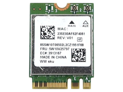 REALTEK RTL8852AE M.2 2230 PCI-E WIFI 6 802.11AX BLUETOOTH 5.0 CARD ...