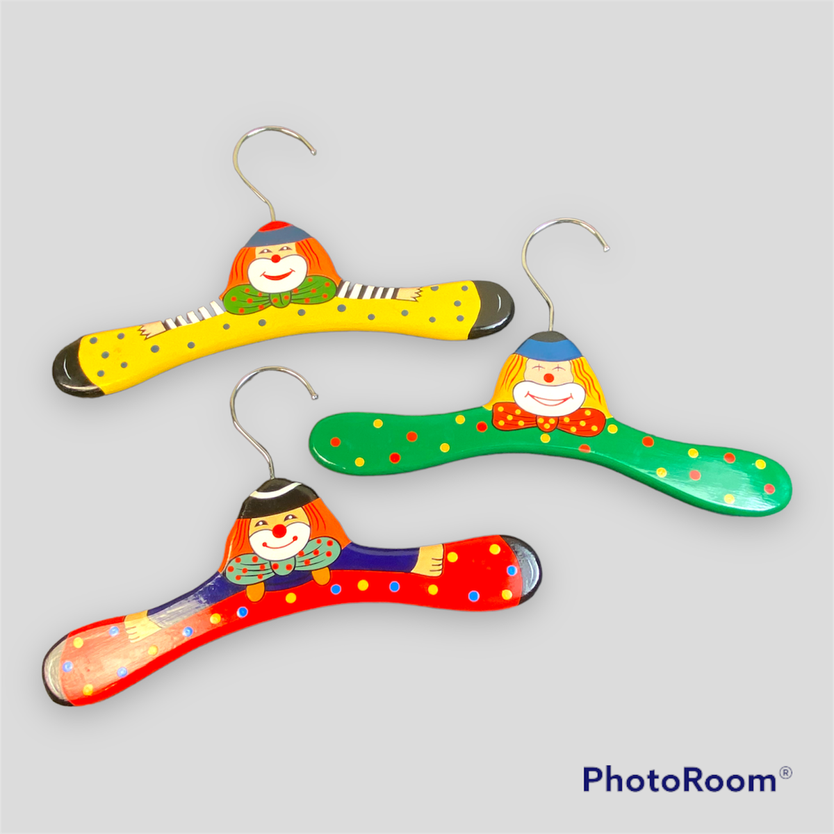 Painted Wooden Hangers
