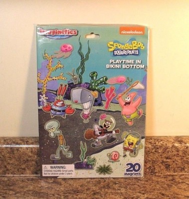 SpongeBob Squarepants Magnet Playset Imaginetics Sealed NEW RARE | eBay