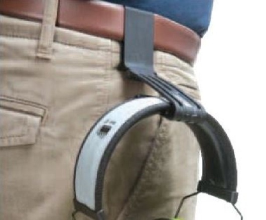 BELT CLIP FOR HOLDING PELTOR HOWARD LEIGHT MSA HEARING EAR MUFFS ...