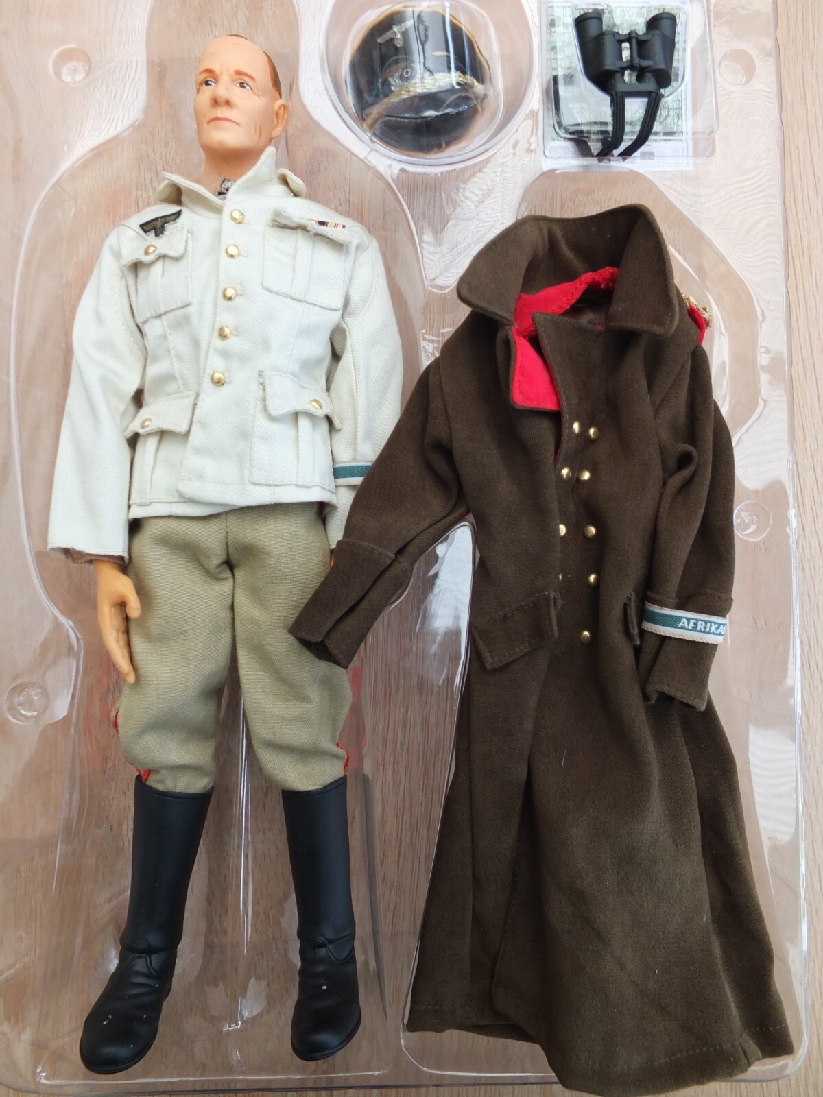 HOT TOYS - THE DESERT FOX ERWIN ROMMEL - VERY RARE 1/6 SCALE ACTION ...