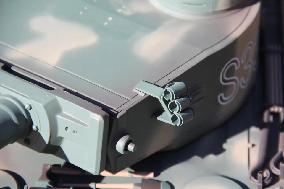 RC Tank Heng Long German Tiger 1 S33 Upgrade Edition 1/16 Scale Heavy ...