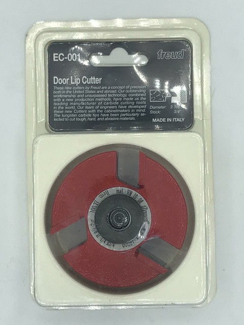 Freud Ec-001 Door Lip Shaper Cutter 3/4 Bore for sale online | eBay