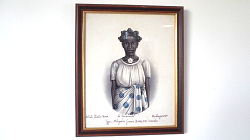 TABLEAU MALGACHE - H.W. RAMAHAROSOA - (XIXe - XXe) - FEMME MALGACHE | eBay