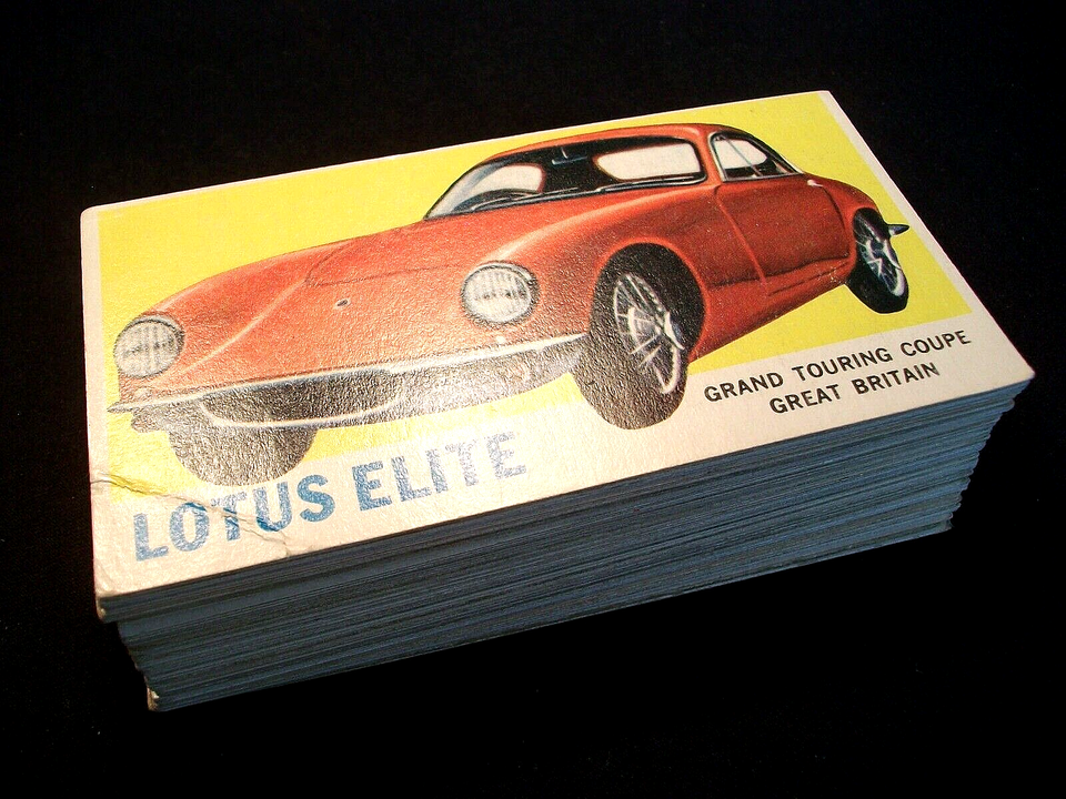 1961 Topps SPORTS CARS GRAY/WHITE BACK cards QUANTITY U-PICK READ 1ST B ...