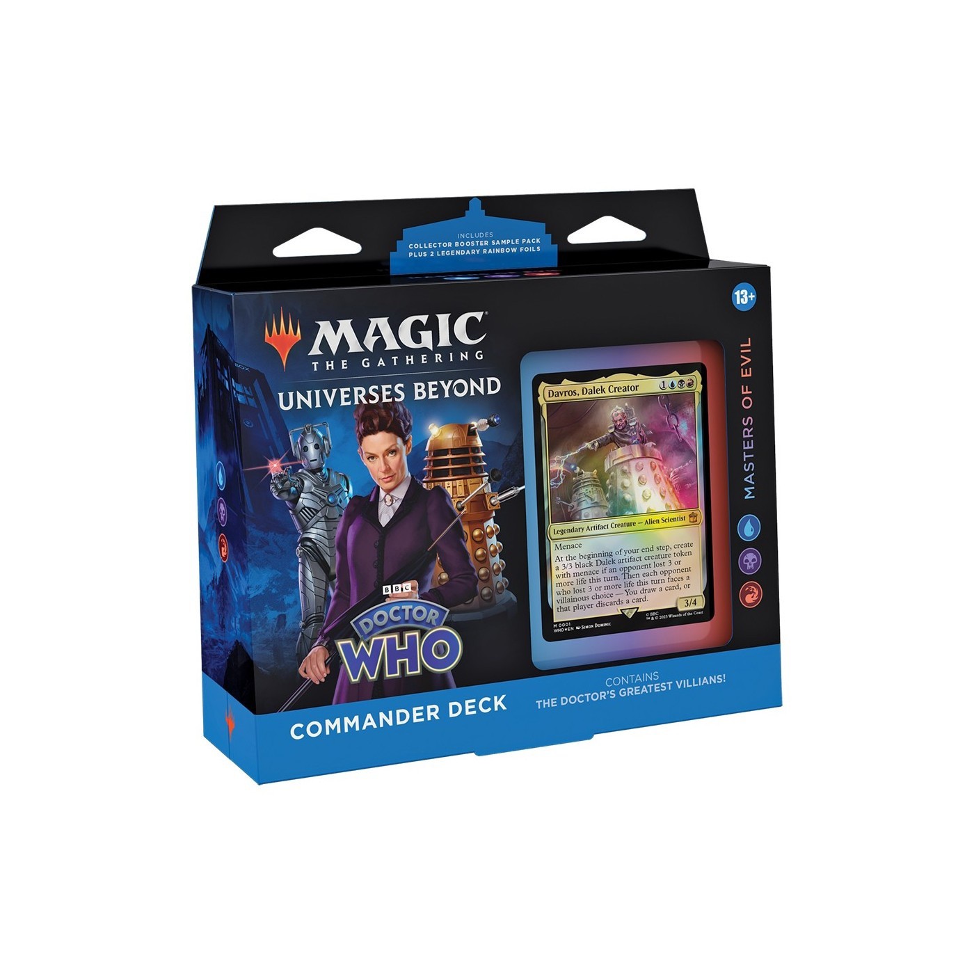 MTG: Masters of Evil | Doctor Who | Sealed Commander Deck | Magic the ...