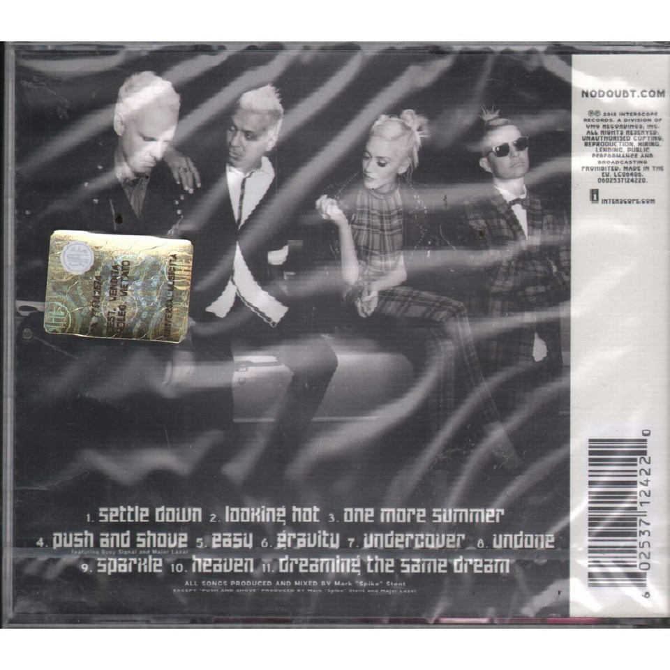 No Doubt CD Push And Shove / Interscope Records – 0602537124220 Sealed ...