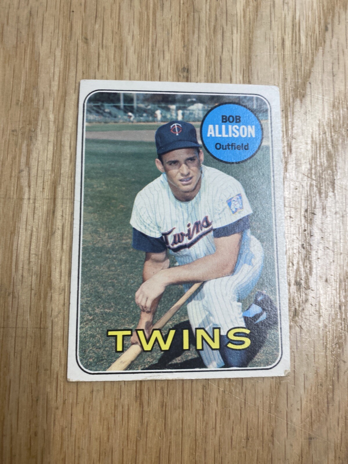 1969 Topps Baseball Bob Allison Minnesota Twins Card #30 | eBay