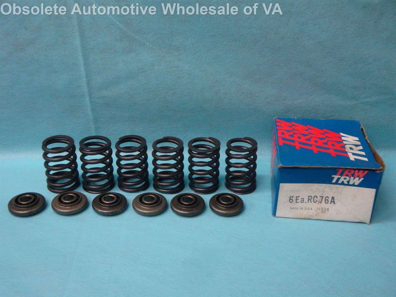 1952-1962 Ford 215 223 Valve Rotator Rotocap Spring CAP Set 6 Truck ...