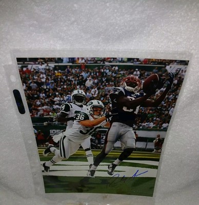 Randy Moss Signed Autographed 8x10 Photo Patriots Minnesota Vikings NFL ...