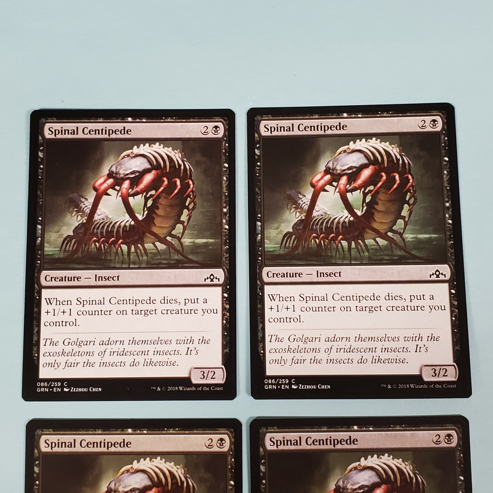 MTG+Spinal+Centipede+Guilds+of+Ravnica+086%2F259+Regular+Common for ...
