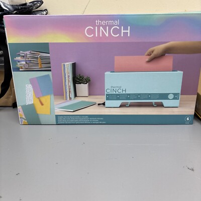 We R Makers Thermal Cinch Binding Machine Kit Crafting Books NIB | eBay